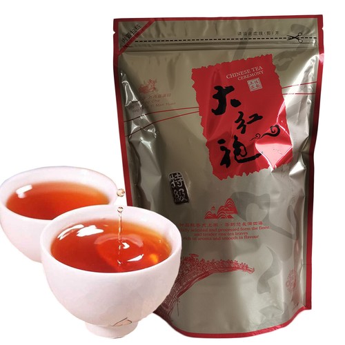 250g Da Hong Pao Tea Big Red Robe Tea Black Tea Oolong Dahongpao Wuyi ...