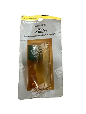 Radio Shack 12VDC 5A at 240VAC Miniature PC Relay 275-249A | eBay