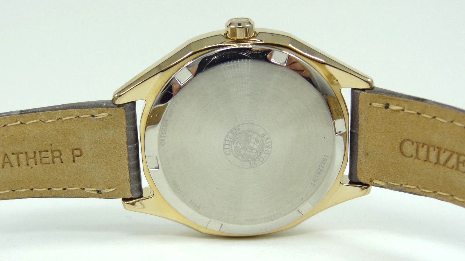 Citizen FD1063-06H Eco-Drive Swarovski Crystal Rose Gold Tone Women's ...