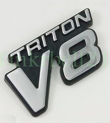 99-04 Ford F250 F350 Super Duty Triton V8 Fender Emblem Nameplate 00 01 ...