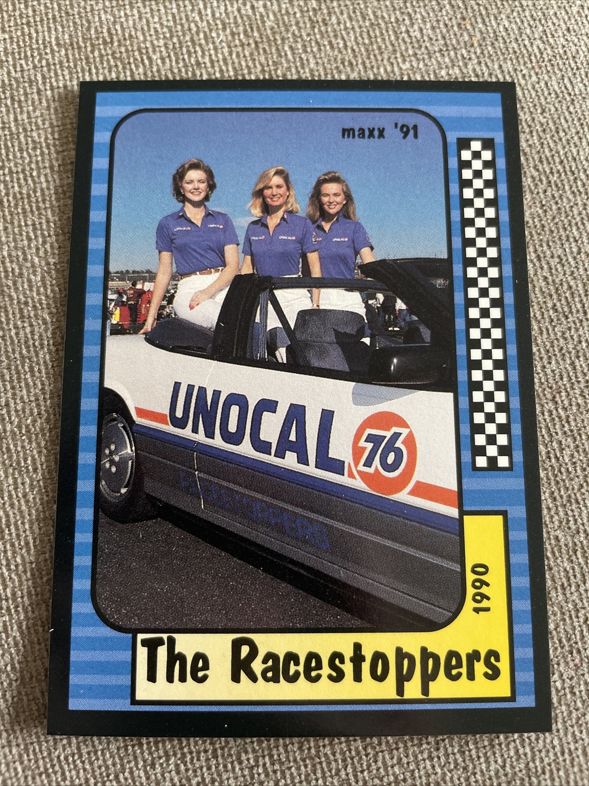 1991 Maxx #137 The RaceStoppers - Valli Elliott, Lisa Shrowder, Pam ...