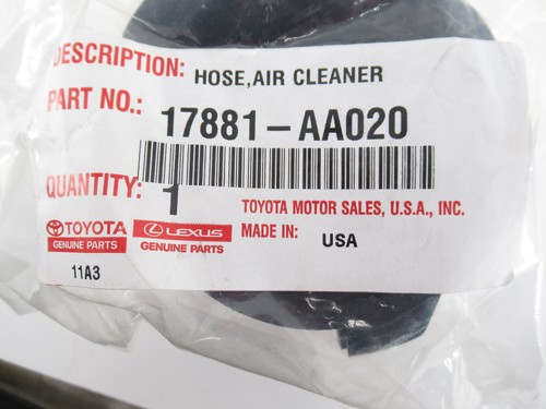 Genuine OEM Toyota Lexus 17881-AA020 Engine Air Cleaner Intake Hose 04 ...