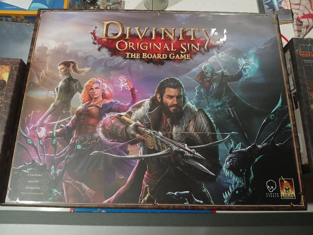Divinity Original Sin Board game Kickstarter All In 100% complete ...