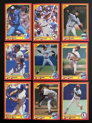 1990 SCORE Baseball Cards. Card # 251-500. You Pick to Complete Your ...