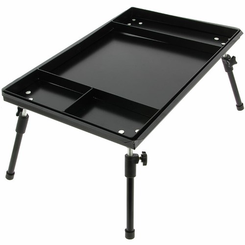 NEW FISHING METAL BIVVY TABLE WITH ADJUSTABLE LEGS CARP FISHING M11 ...