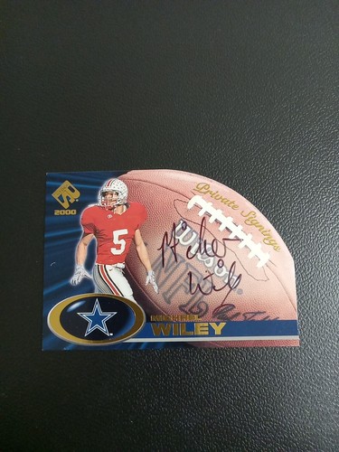 2000 Michael Wiley Pacific Private Signings Auto | eBay