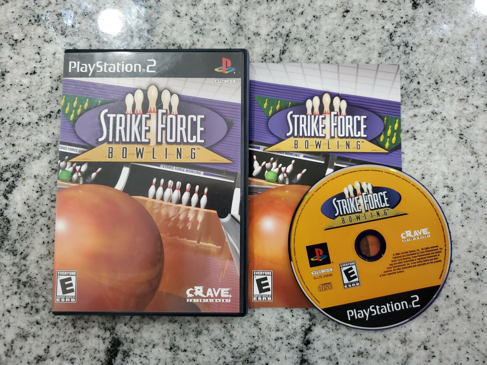 Strike Force Bowling Ps2 Playstation 2 Complete Kids Sports Game ...