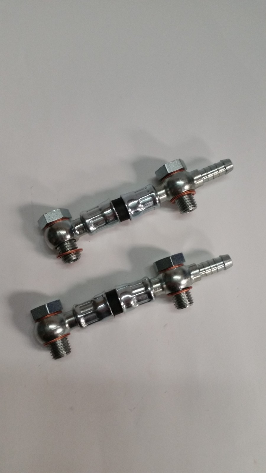 Bendix/Facet fuel pump dual banjo connector assembly M12x1.5 | eBay