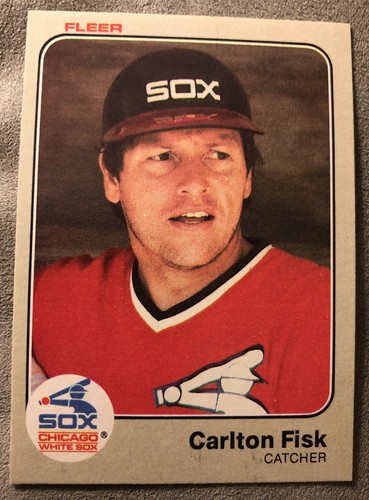 1983 Fleer Carlton Fisk Baseball Card #235 Expos HOF High Grade | eBay