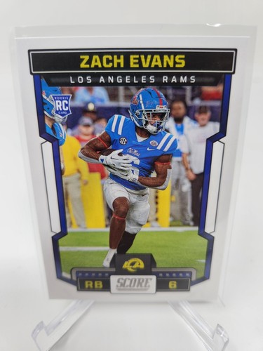 2023 Score #319 Zach Evans RC Los Angeles Rams BUF | eBay