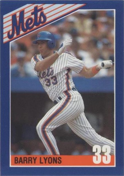 1990 Kahn's New York Mets - #33 Barry Lyons for sale online | eBay