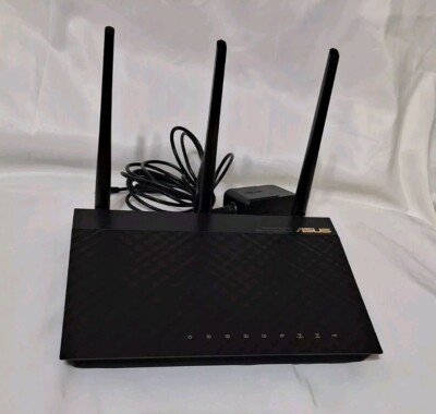 ASUS RT-AC66R Dual Band 3x3 802.11AC Gigabit Router With Power Cord ...