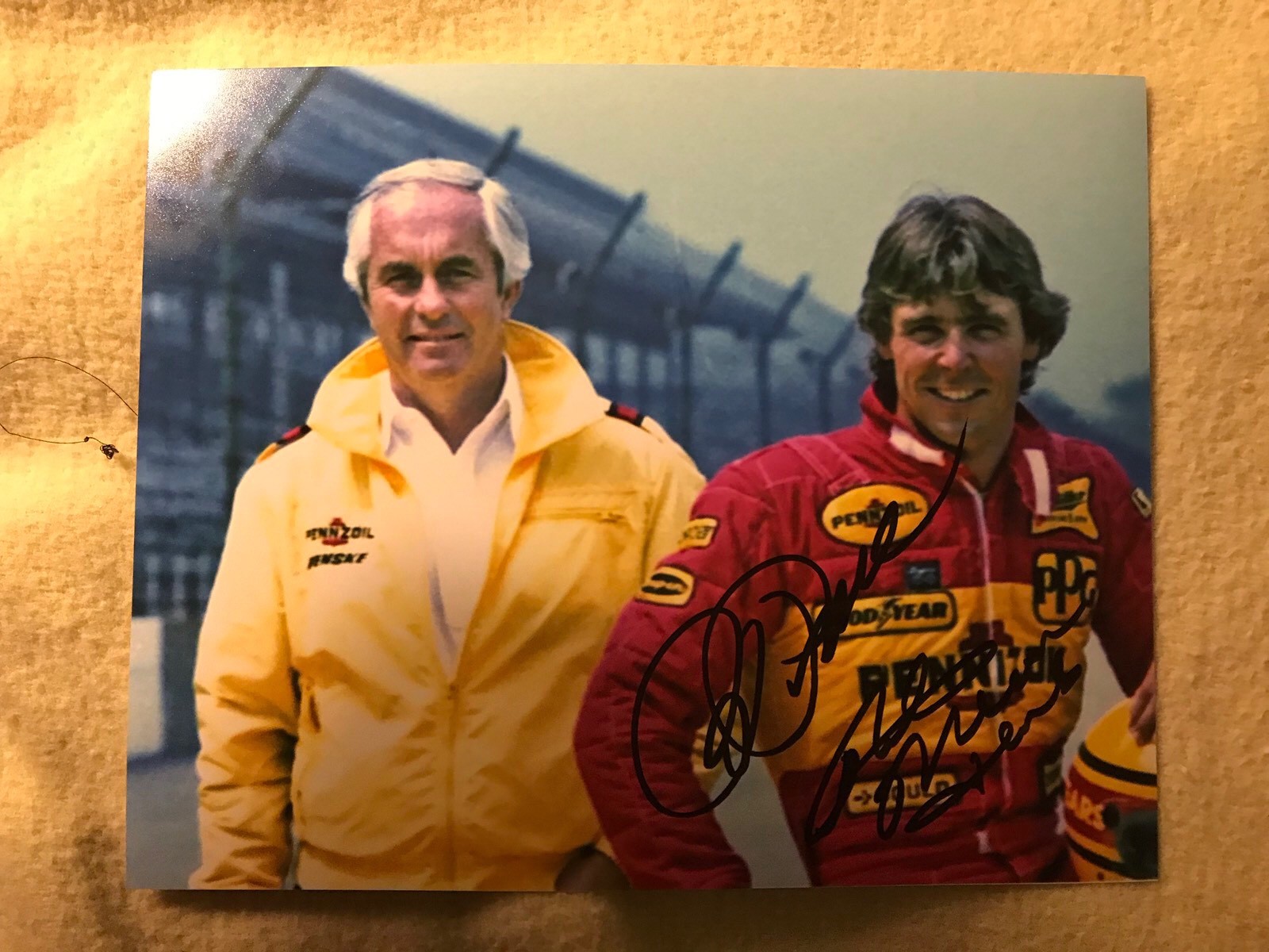 Rick Mears Roger Penske Signed 8 X 10 Photo Autographed | eBay