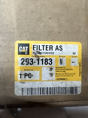 Caterpillar Filter 293-1183 | eBay