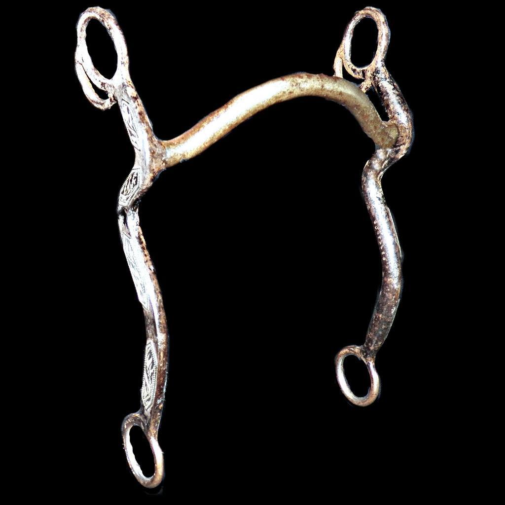 Handmade Pat Gonzales Sterling Silver Mounted Seven Shank Mullen ...