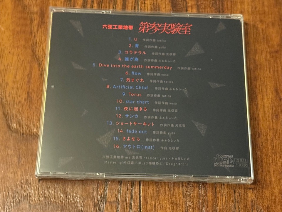 Vocaloid CD: Third Laboratory by Six-String Industrial Zone - Miku ...