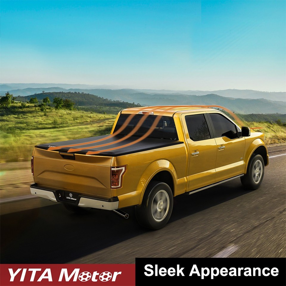 5.2FT Bed Soft Roll Up Tonneau Cover for 15-26 Chevy Colorado /GMC ...