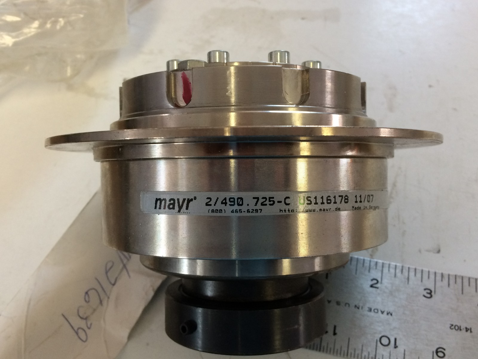 MAYR US116178 TORQUE LIMITER BRAKE CLUTCH COUPLING,MAYR 2/490.725-C, 31.5mm,TC | eBay