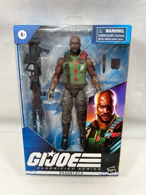 Hasbro GI Joe 01 Roadblock (Repaint) Classified Series NEW/SEALED | eBay