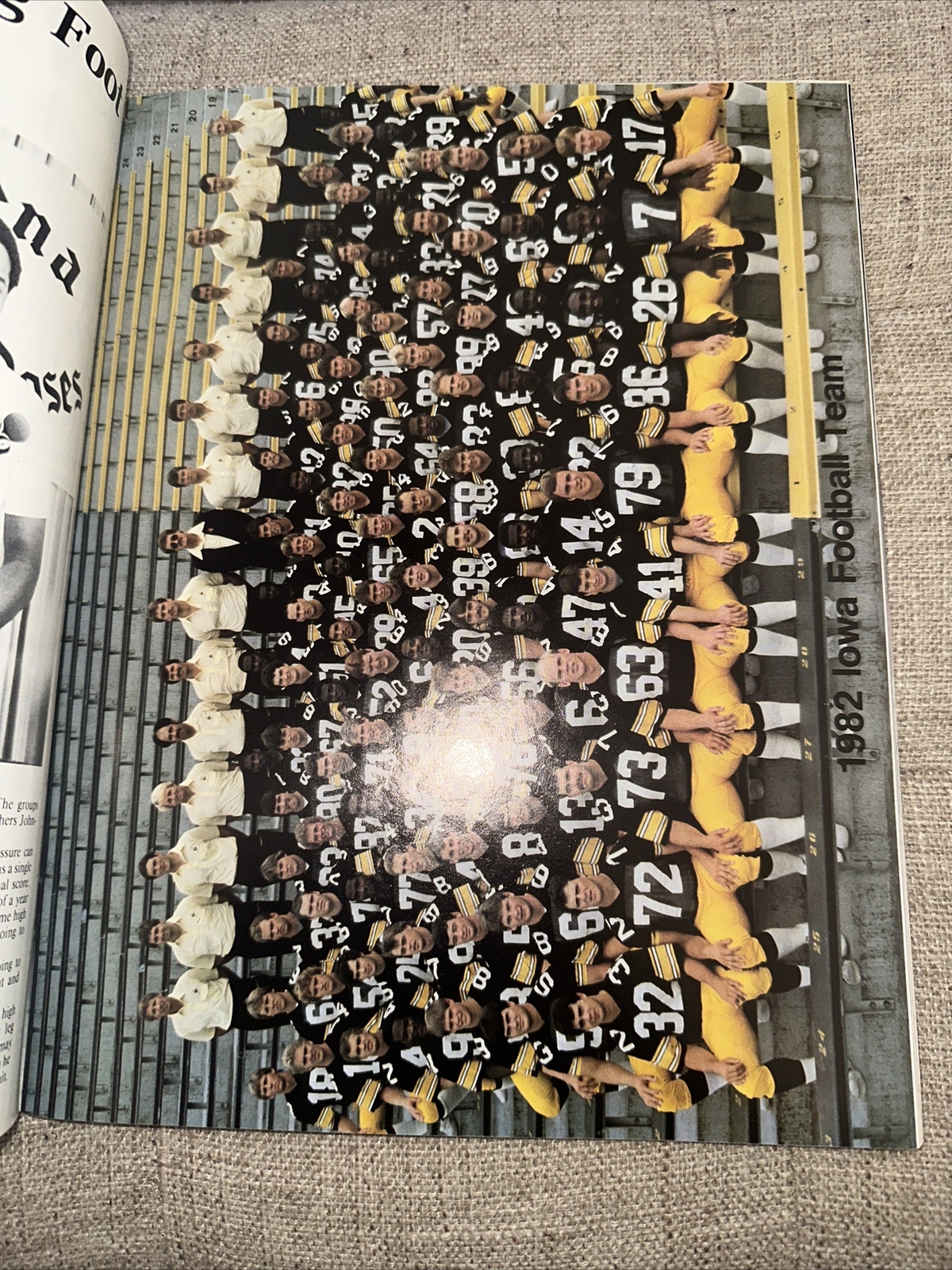 1982 Iowa Hawkeyes vs Iowa State Cyclones Football Program + 1 Ticket ...