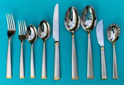* WATERFORD - CELTIC BRAID GOLD - YOU CHOOSE - Stainless Flatware ...