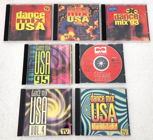 Dance Mix Original & USA Various Artists CD Lot '90s Popular Music As ...