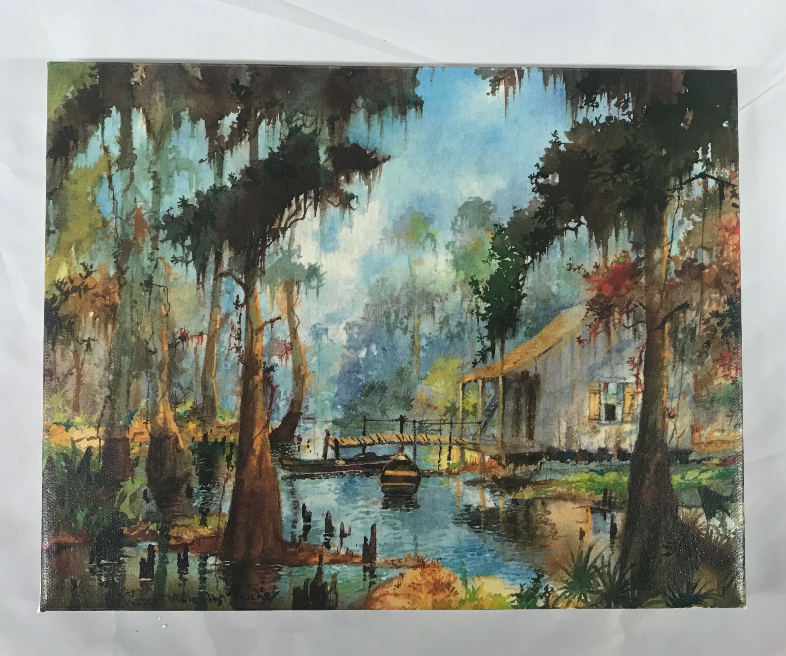 Robert M Rucker Canvas Art Series of 5 all are #31/50 | eBay