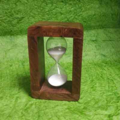 Wooden Sand timer, Engraved Hourglass Timer, Custom Gift, New Year Gift ...