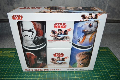 Star Wars The Jedi Coffee Mug Gift Set with Chocolate Cocoa Mix, Set of ...