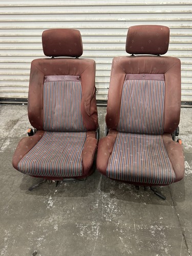 VW MK1 Cabriolet Front Set Front Seats Etienne Aigner Edition | Genuine ...