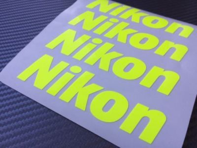 Nikon Decal Sticker, Nikon logo different colors available | eBay UK