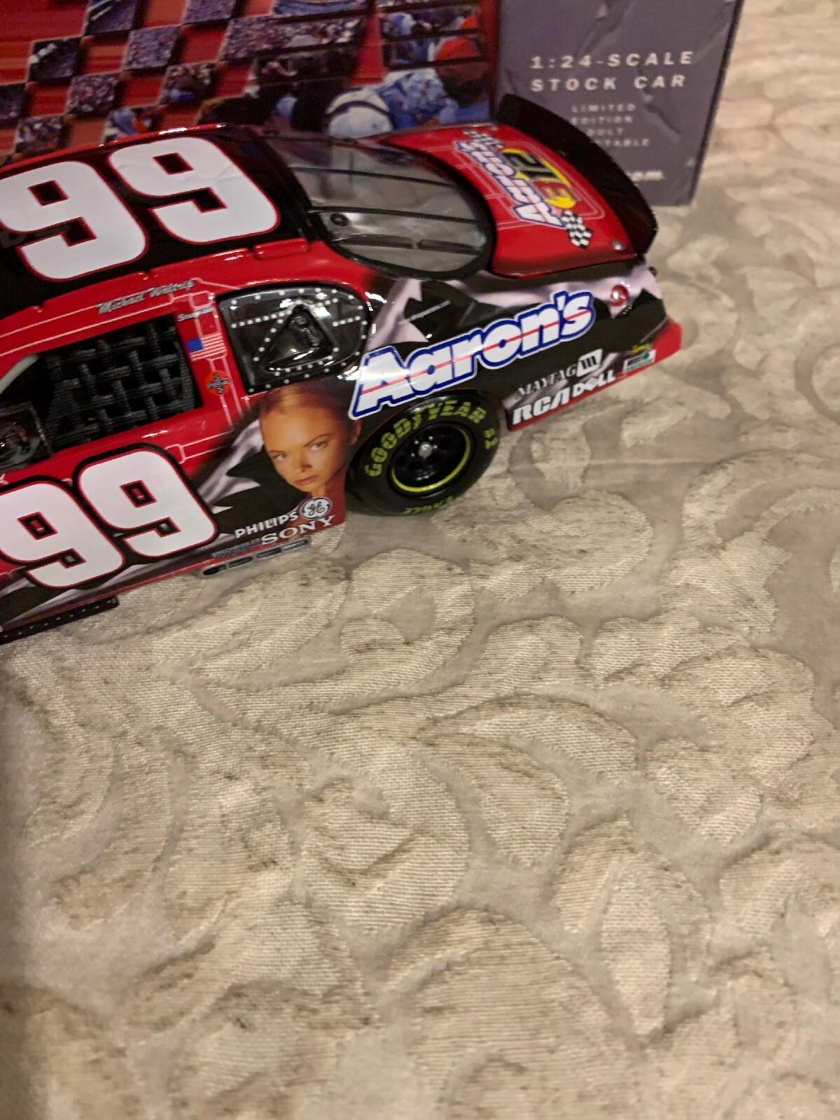 Michael Waltrip #99 Aaron's Rent / Terminator 3 1:24 scale 2003 NASCAR ...