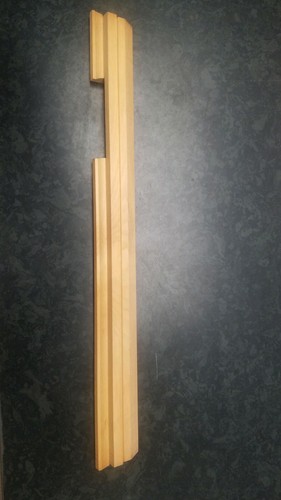 Andersen primed wood casement interior sill stop 0552212 w1 1960 Right ...