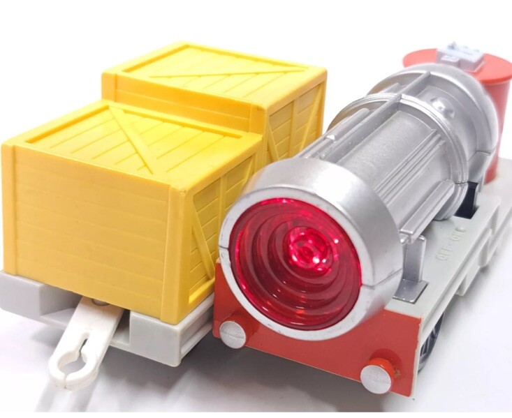 Thomas & Friends Trackmaster Jet Engine & Crate car 2005 TOMY WORKS! | eBay