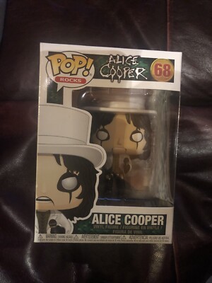 SHOWMAN ALICE COOPER FUNKO POP 68 FIGURE METAL HARD ROCK Pop! Singer ...