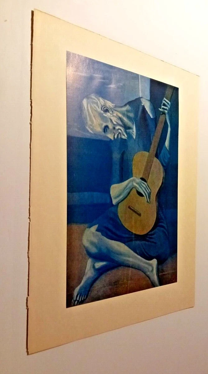Pablo Picasso Blue Period Guitar