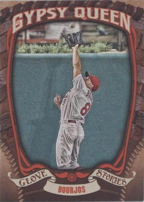 2015 Topps Gypsy Queen - Glove Stories Peter Bourjos #GS-4 for sale ...