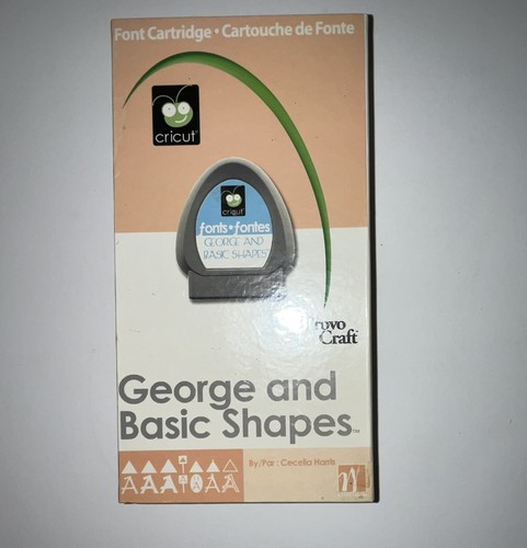 Cricut George and Basic Shapes Cartridge | eBay