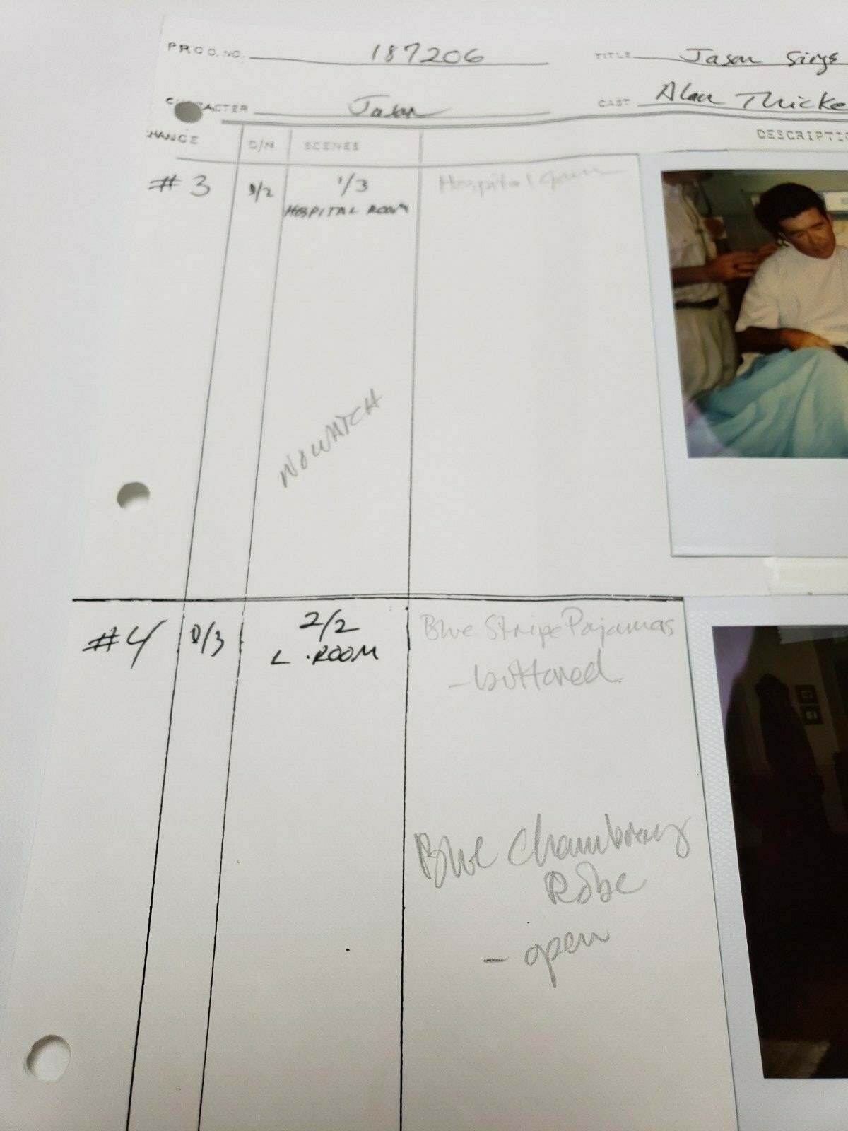 "Growing Pains" Original Polaroid Pictures, Alan Thicke, DR. JASON ...