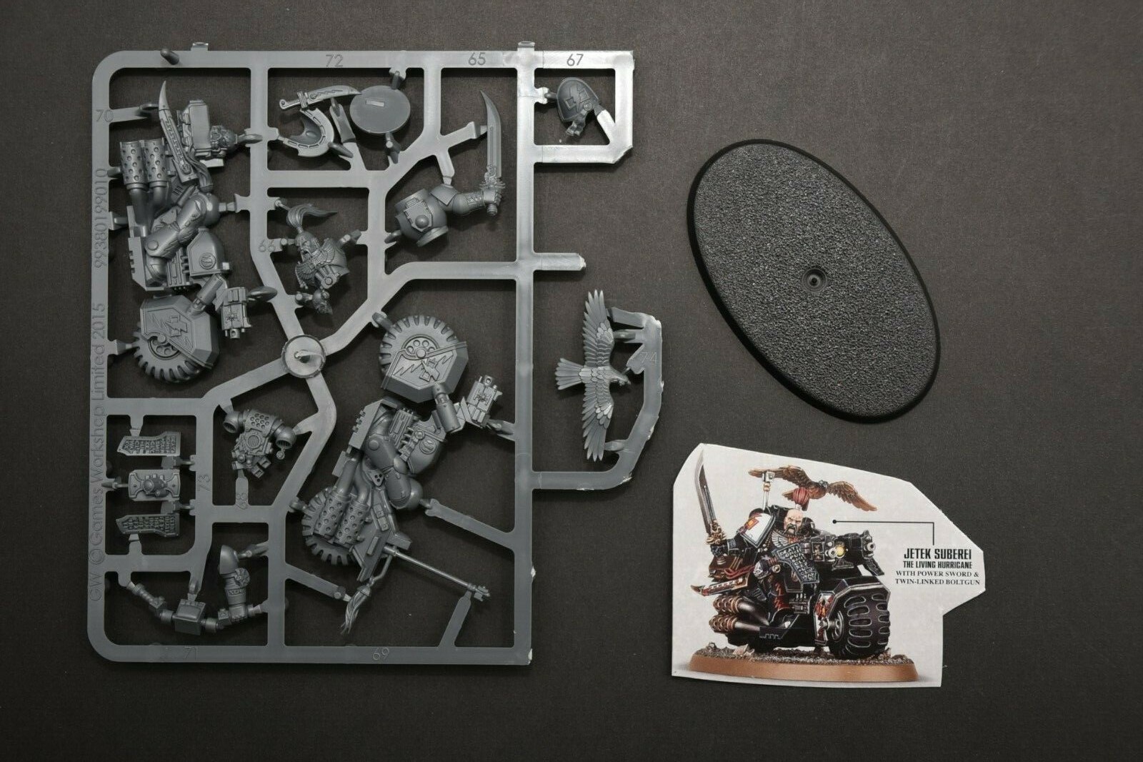 Warhammer 40k Jetek Suberei- Deathwatch White Scars Biker Sergeant | eBay