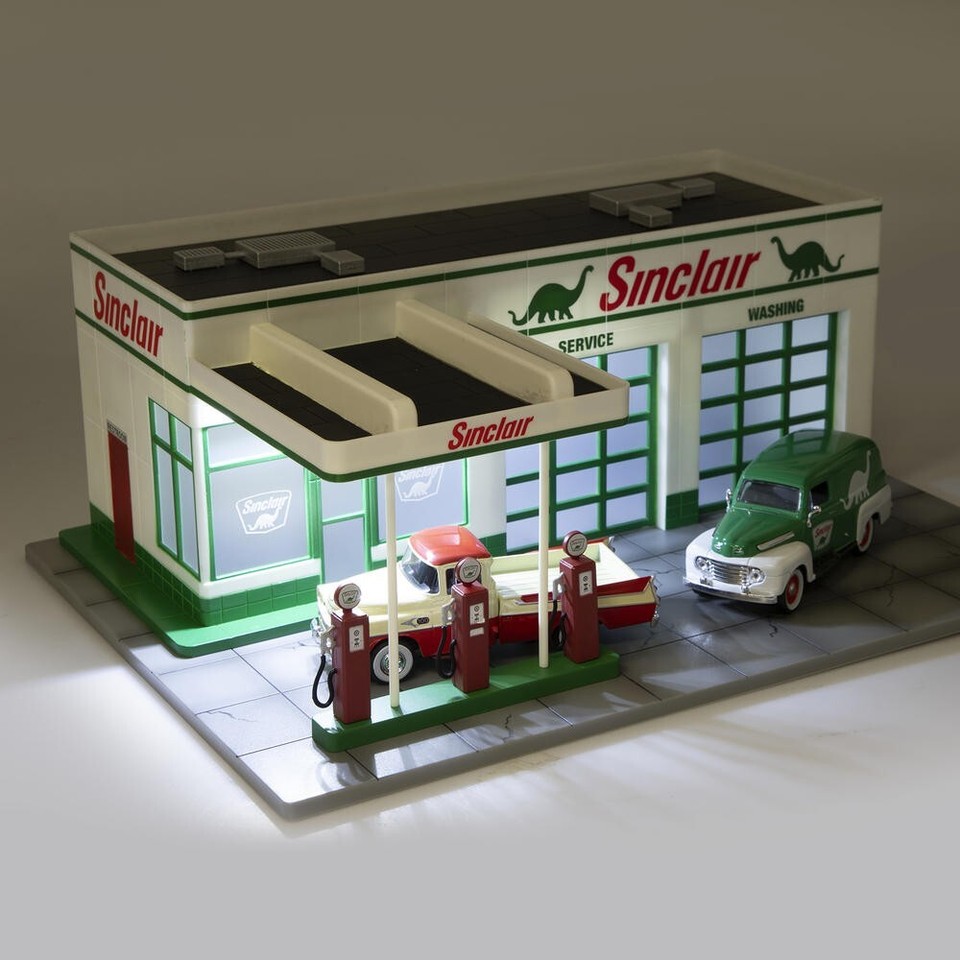 MENARDS SINCLAIR GAS STATION! O GAUGE 1950s | eBay