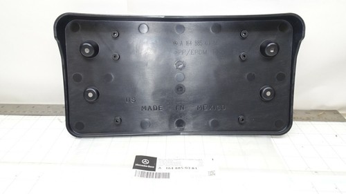 Mercedes Benz 164 885 03 81 License Plate Bracket Mount Holder Molding ...