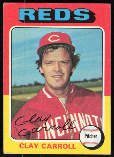 1975 Topps #345 Clay Carroll - $1 SHIPPING (JB4) | eBay