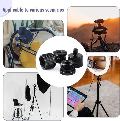 8 Pack Microphone Stand Adapter Aluminum Alloy Tripod Camera Mounts | eBay