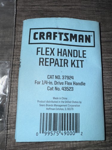 Craftsman 1/4" Flex Handle Breaker Bar Repair Kit 37924 Fits China Made ...