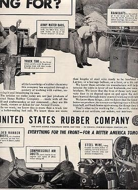 World War 2 United States Rubber AD | eBay