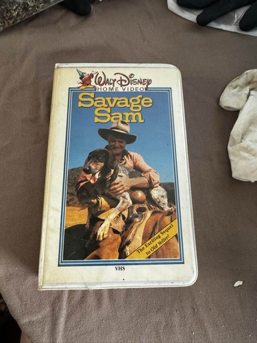 Savage Sam VHS Disney Home Video Old Yeller Sequel | eBay