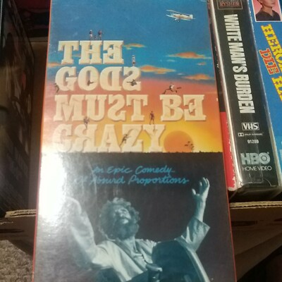 The Gods Must Be Crazy-VHS-Xao the Bushman-Comedy Cult Classic-Fox | eBay
