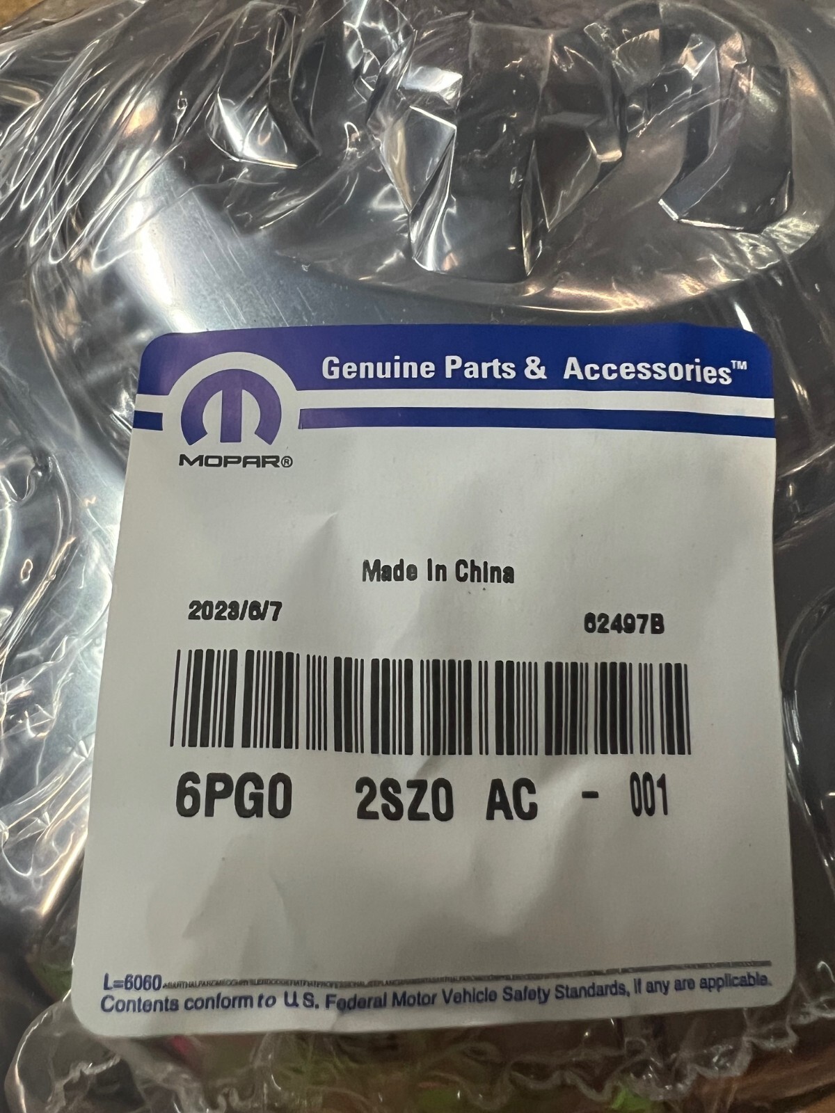 GENUINE MOPAR 2019-2024 RAM 2500 3500 CHROME HUB CAP FOR 18" WHEELS ...