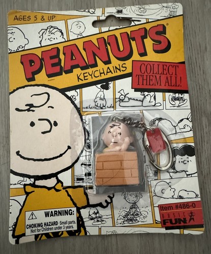 Peanuts “Charlie Brown” At The Wall Keychain | eBay